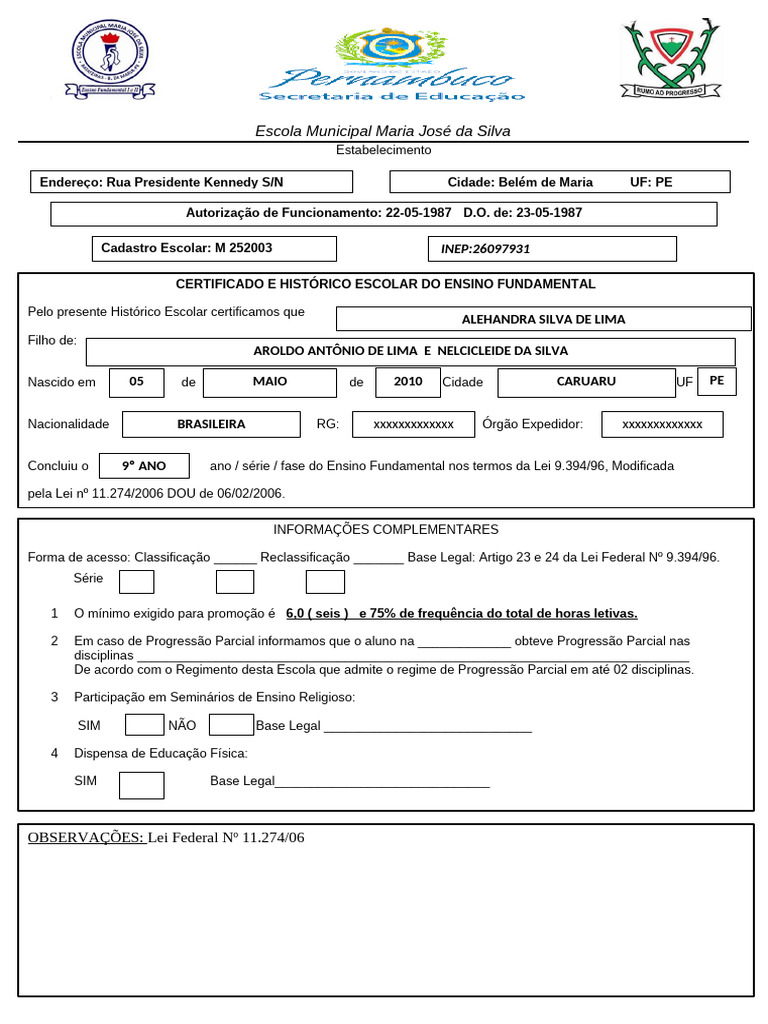 ALEHANDRA | PDF | Aprendizado