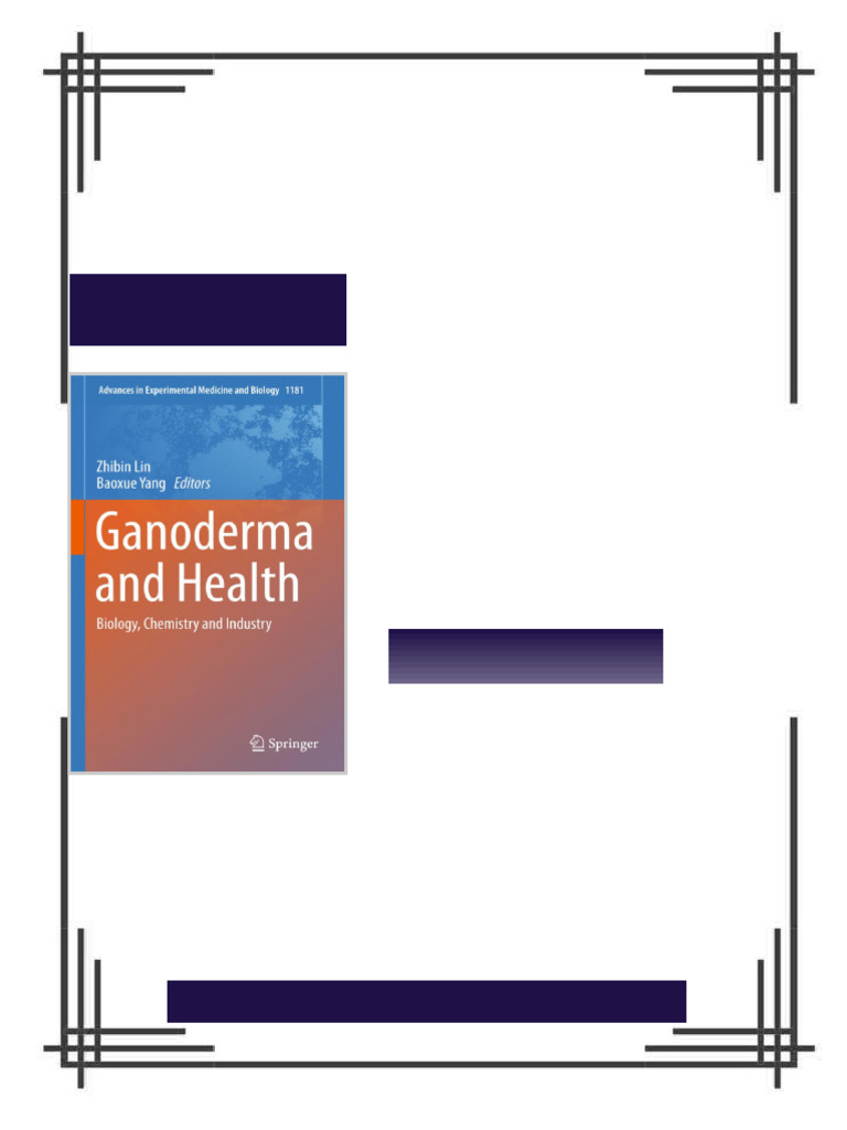 Ganoderma and Health Biology Chemistry and Industry Zhibin Lin eBook ...