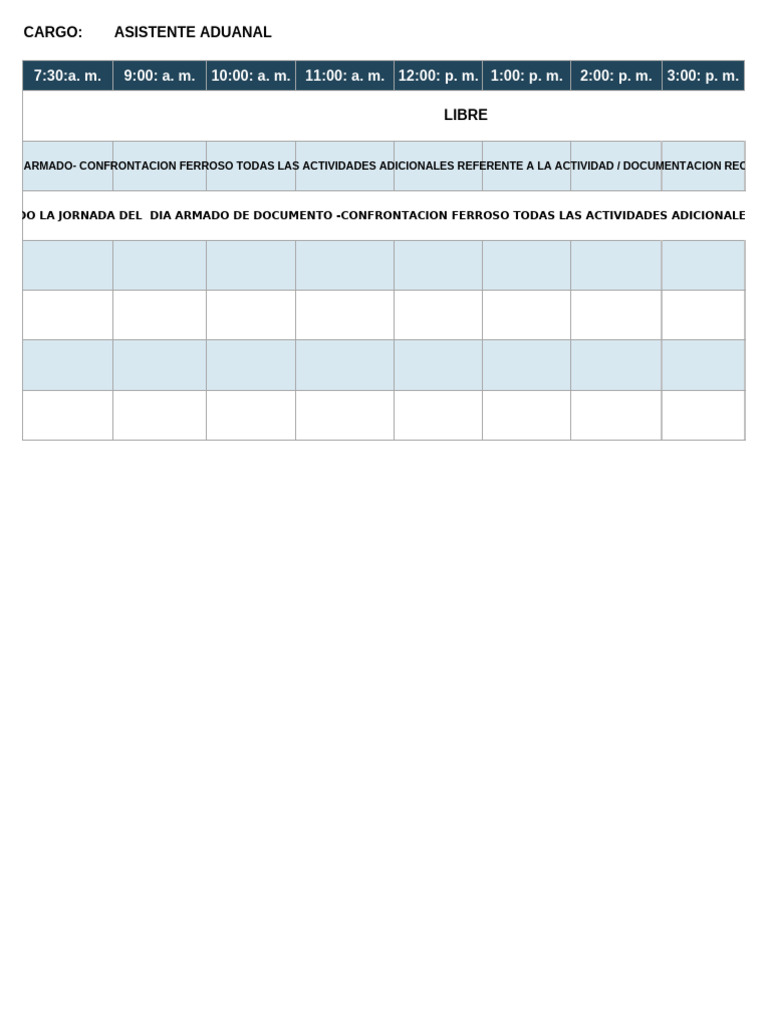 IC Consultant Timesheet Template Updated 27201 - ES | PDF