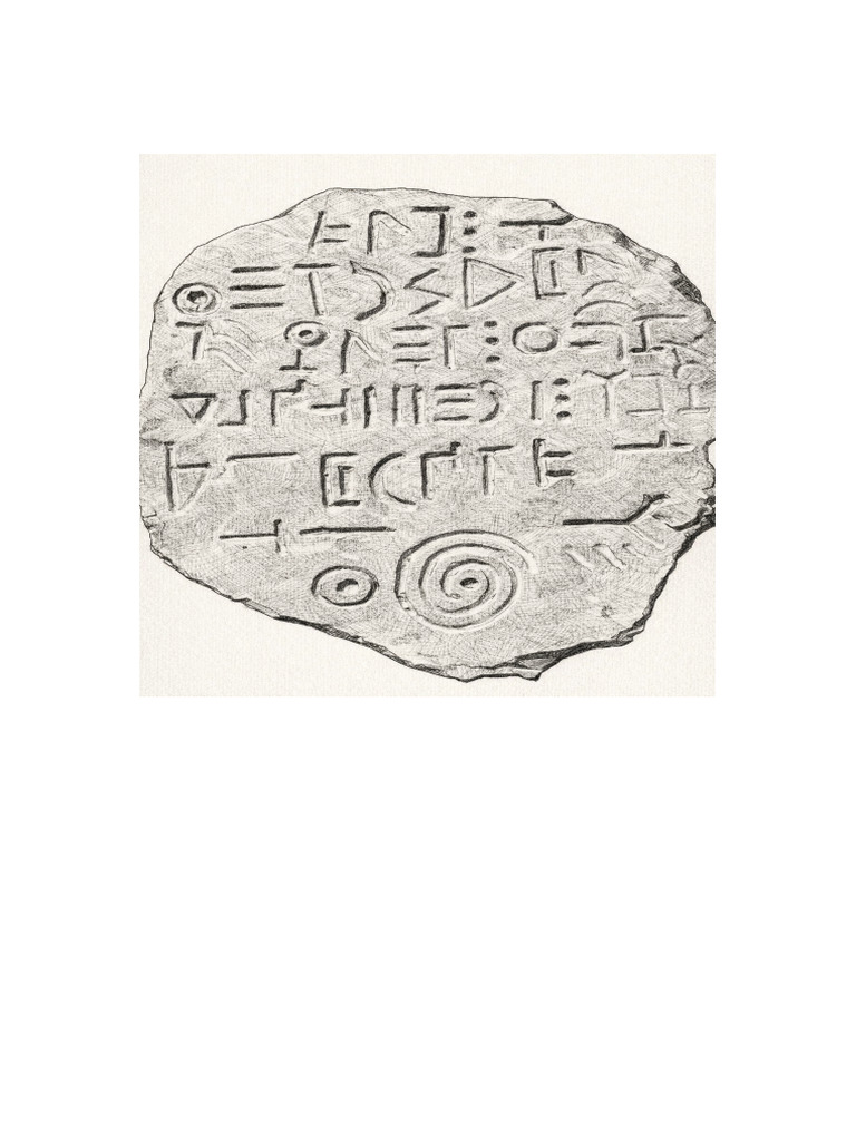 Epigrafik Rapor Proto Turk Tablet Plakali | PDF