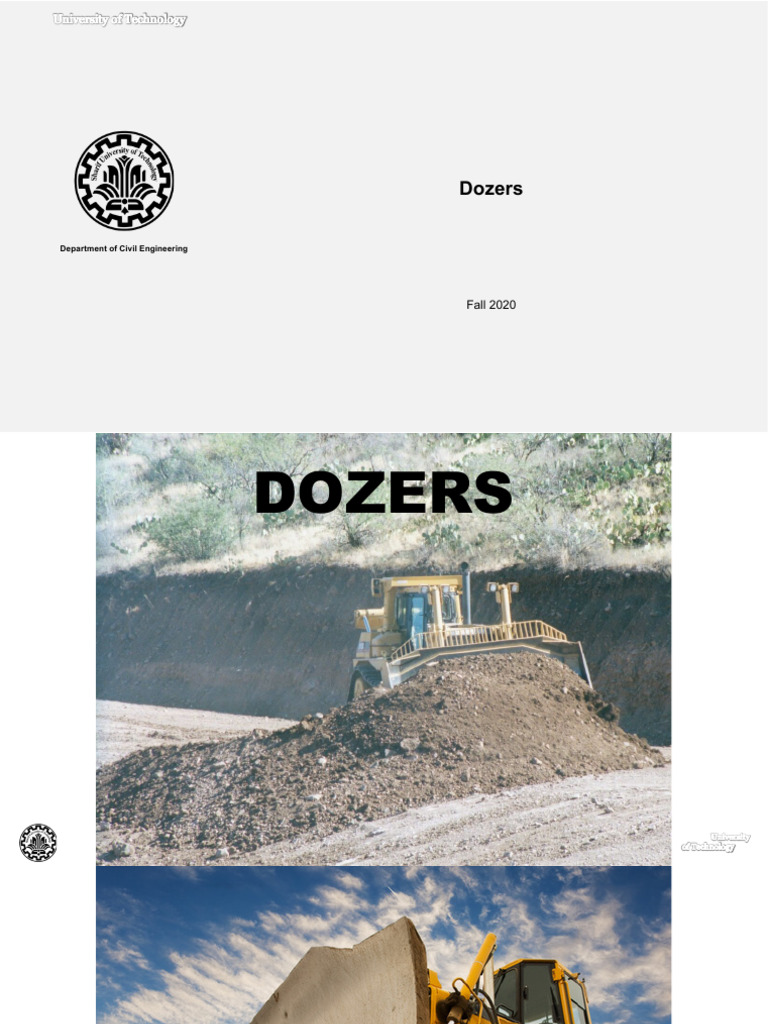05 - Dozers | PDF | Tractor