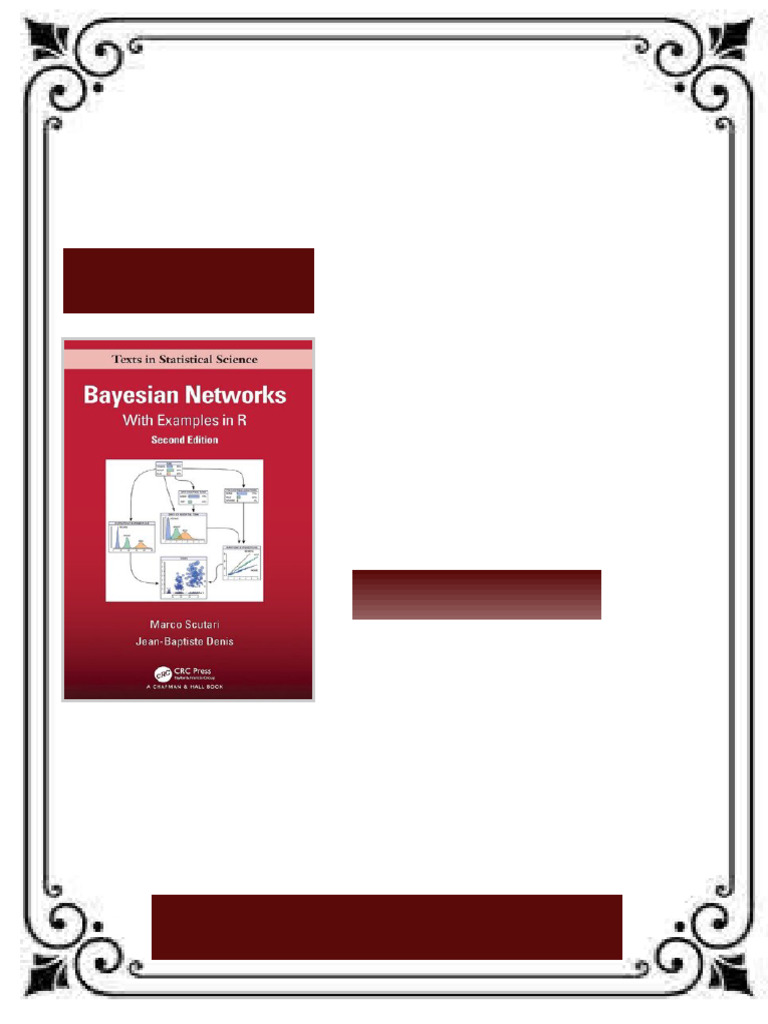 Bayesian Networks With Examples in R 2nd Edition Marco Scutari ebook ...