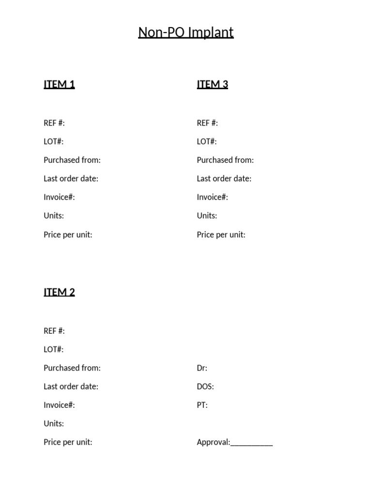Non Po Implant 3 | PDF