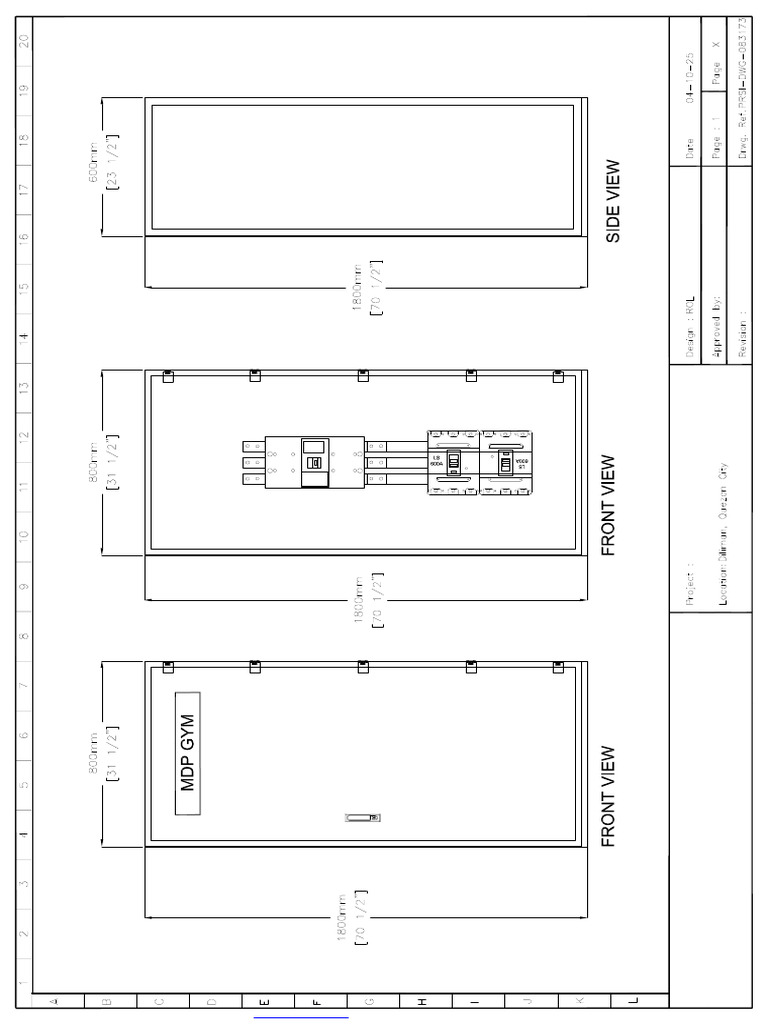04-28-25 Mdp Panel Layout | PDF