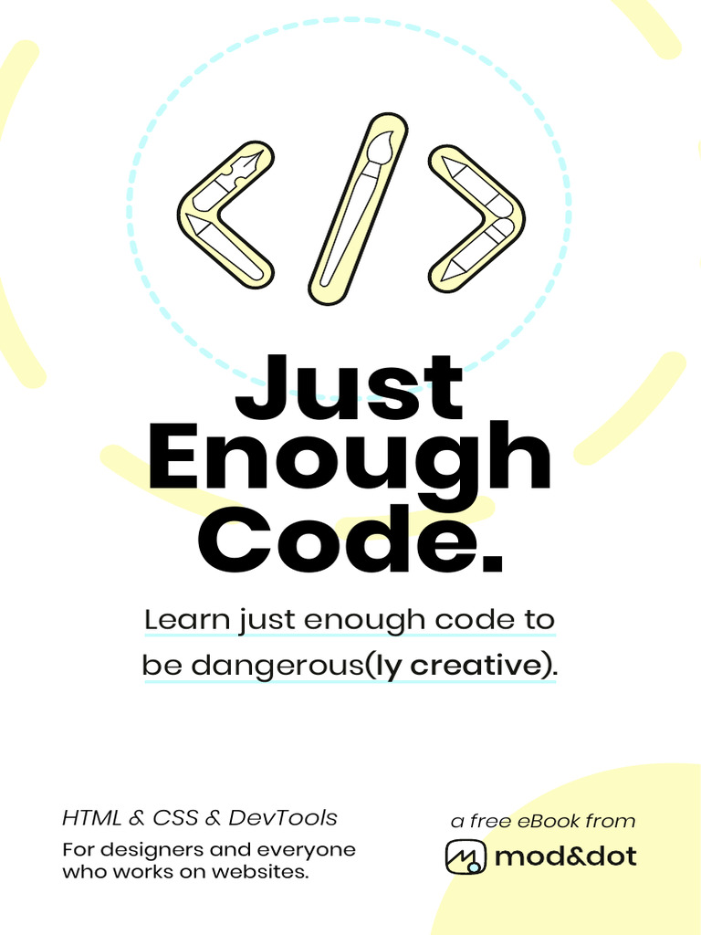 Just Enough Code v1.1 | PDF | Html Element | Html