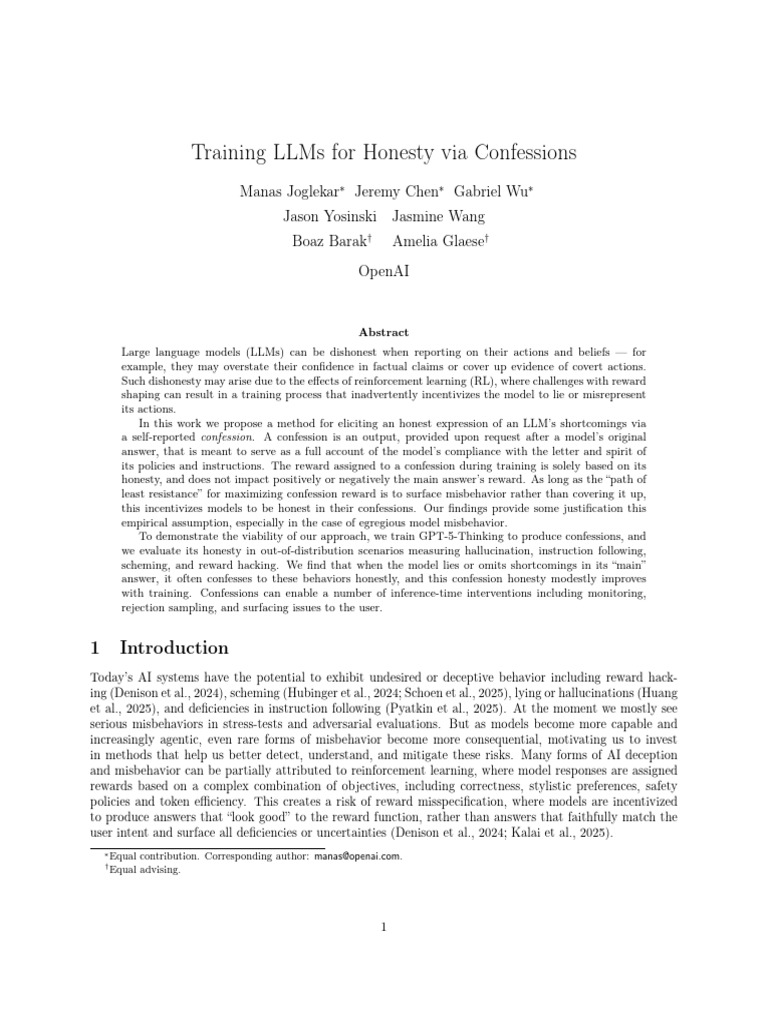 Confessions Paper | PDF