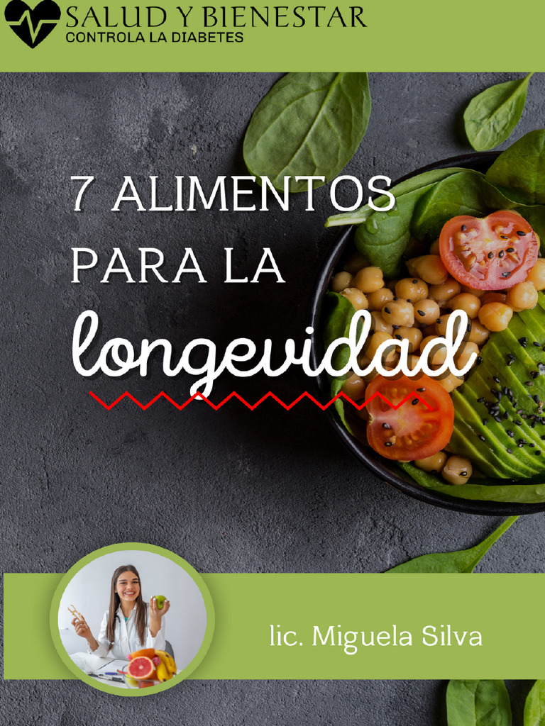 BONO.+07+Alimentos+Para+La+Longevidad | PDF | Chocolate | Ácido Graso ...