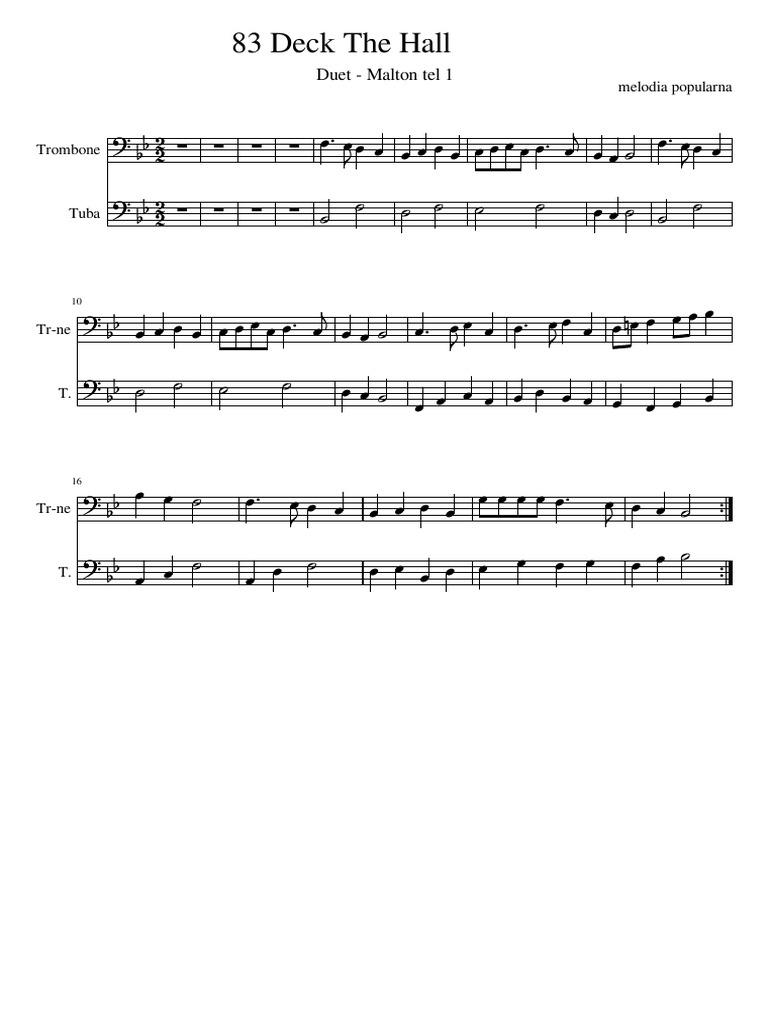 Popular Melodies for Duet Performance | PDF