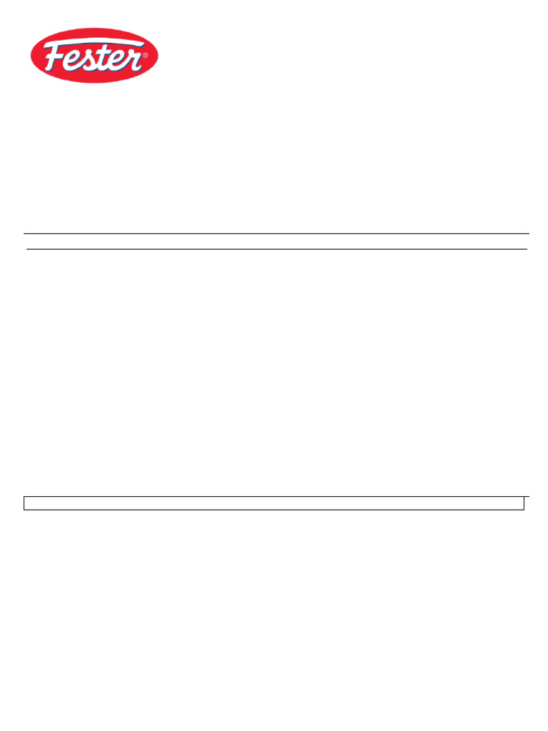 Cert Calidad Fester | PDF