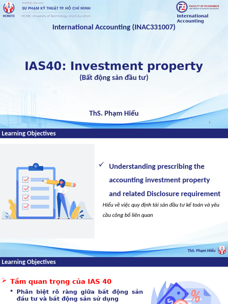 5. IAS 40 - Investment Property | PDF