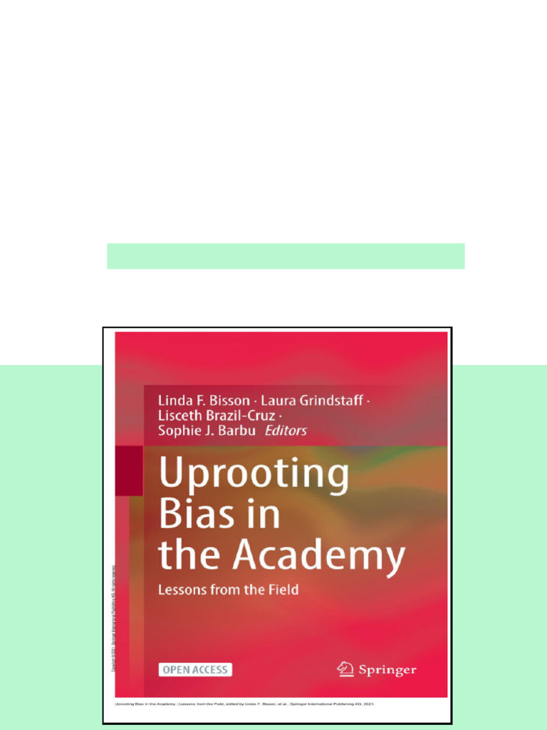 (Ebook) Uprooting Bias in the Academy: Lessons from the Field by Linda ...