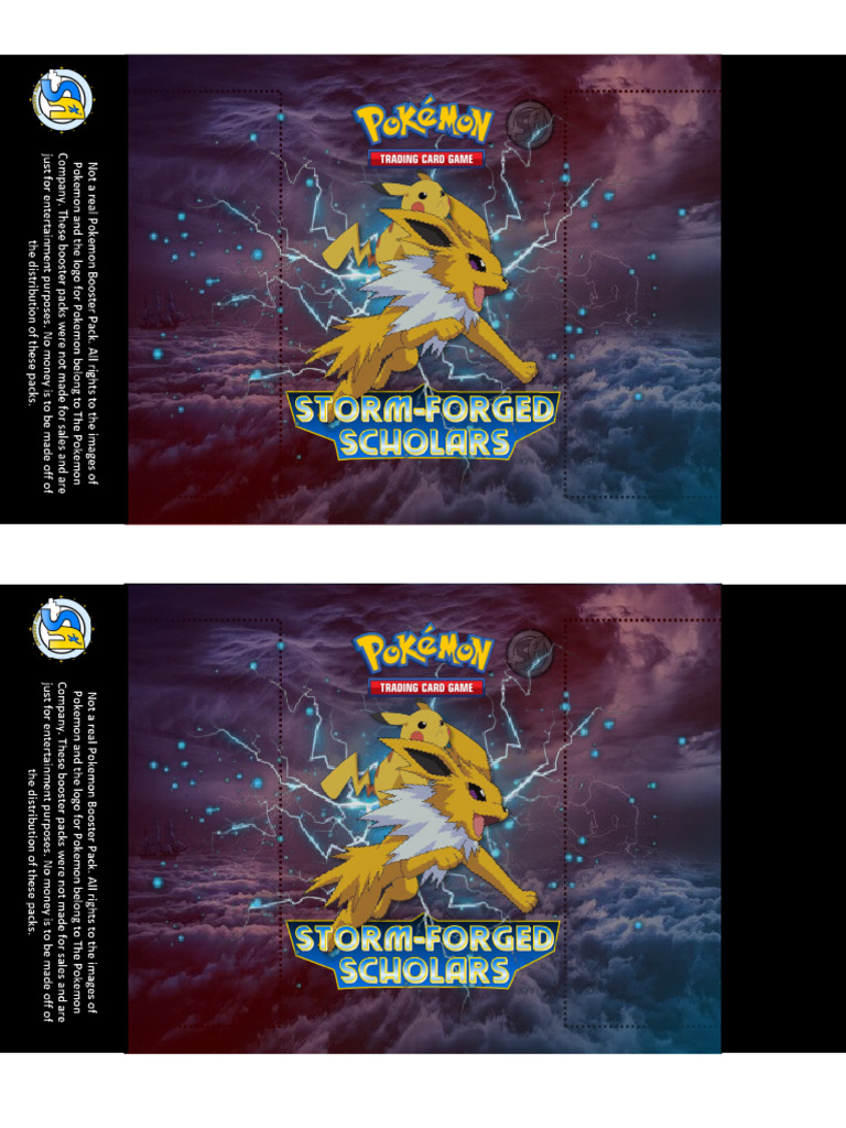 TCG Booster Pack Custom | PDF