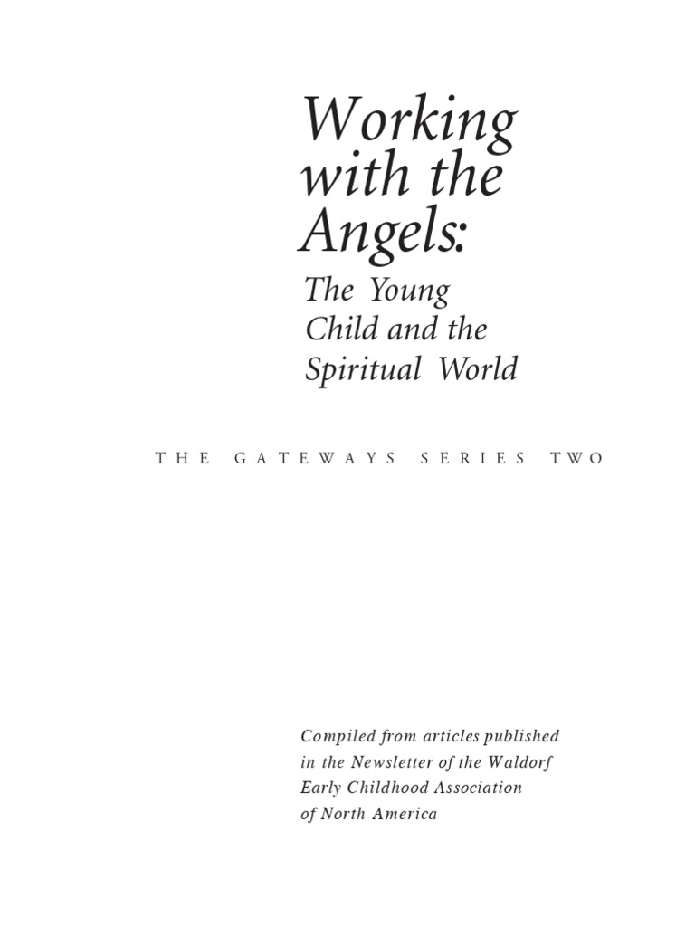 Working With The Angels The Young Child and The Spiritual World | PDF ...