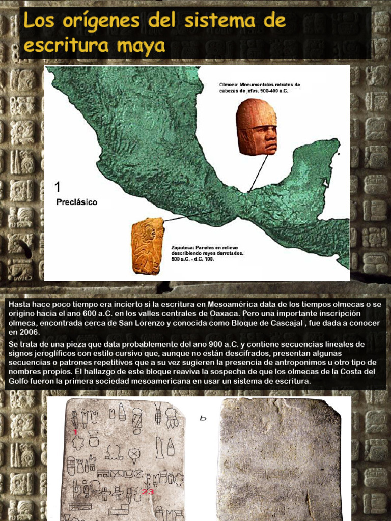 C3 Epigrafía Maya Notas | PDF | Mesoamérica | Escritura
