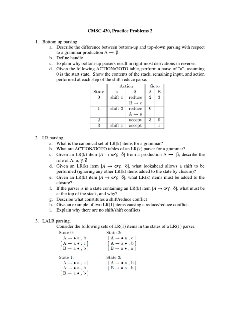 Parsing Techniques and Grammar Analysis | PDF | Parsing | Metalogic