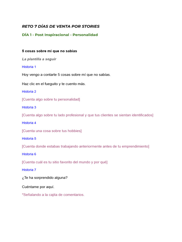 Dia 1 - Personalidad Eva Lopez Copy | PDF