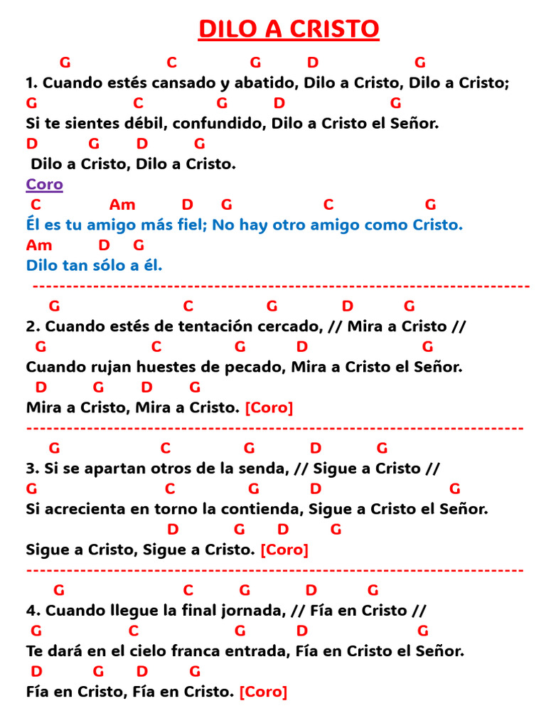 Dilo A Cristo | PDF