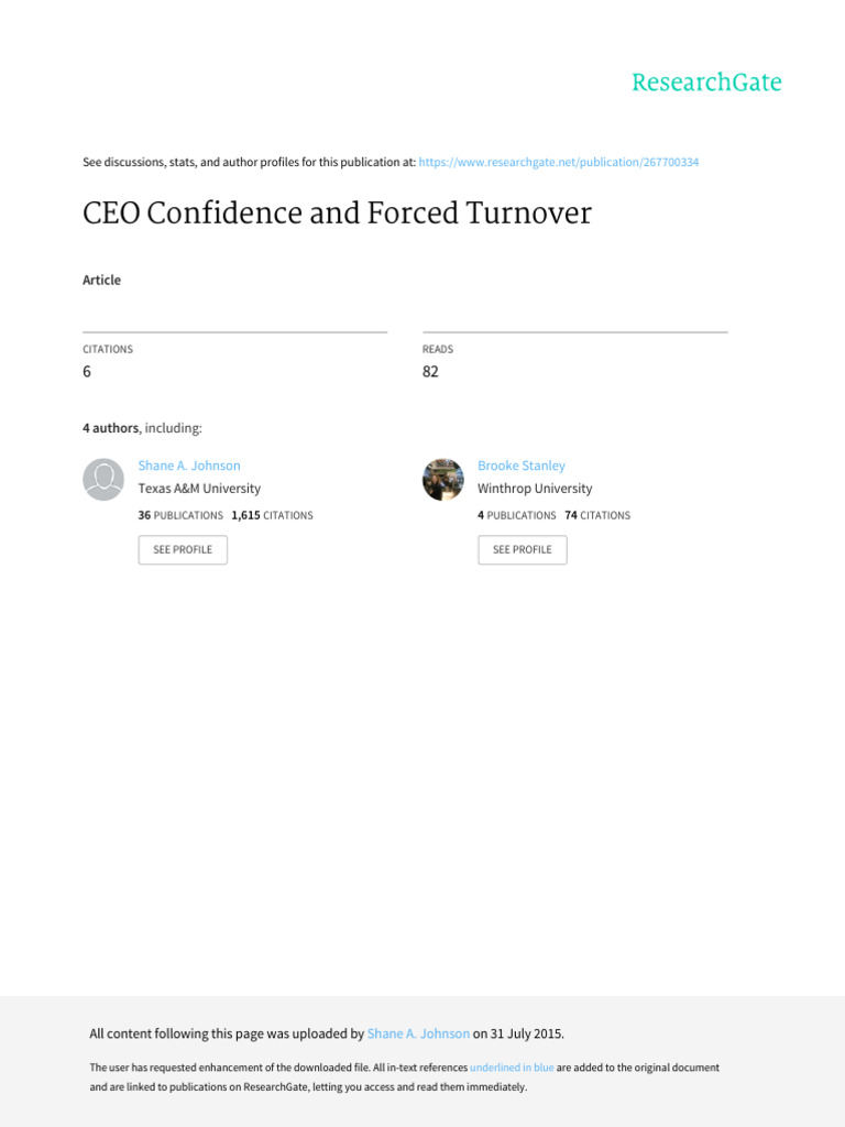 Campbell, Johnson, Rutherford & Stanley (2009) | PDF