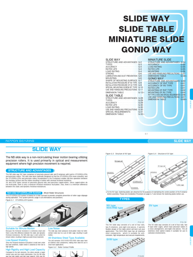 09 G Slideway | PDF | Screw | Friction
