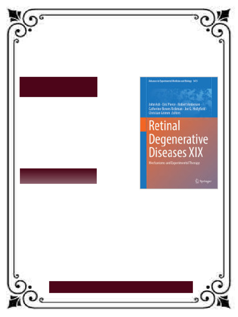 Retinal Degenerative Diseases XIX John Ash ebook complete data access | PDF
