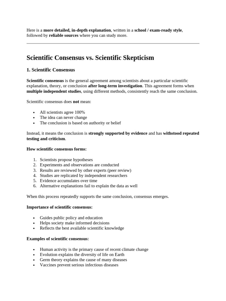Here is a More Detailed | PDF | Scientific Method | Skepticism