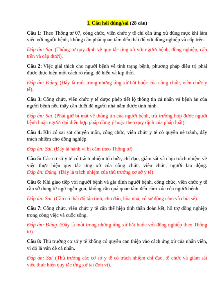 Bộ Câu Hỏi Gửi BGK (31.10) Cô Quỳnh | PDF