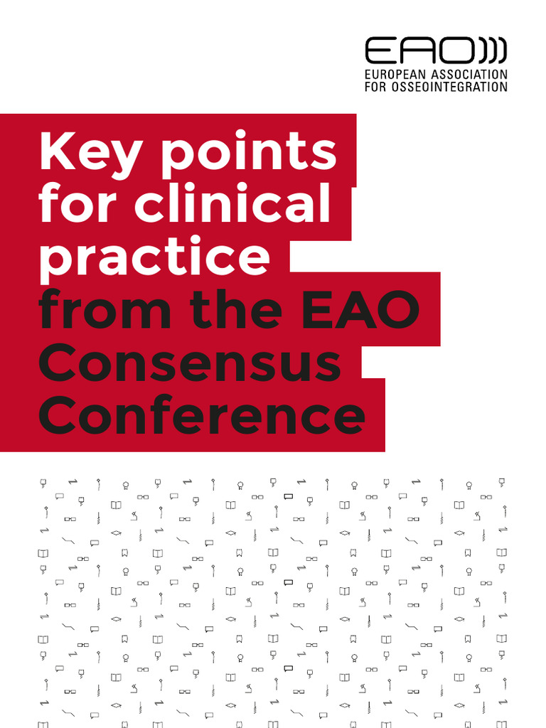 EAO Consensus Conference Clinical Insights | PDF | Dental Implant ...