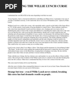Death Of The Willie Lynch Letter Pdf Slavery In The United States