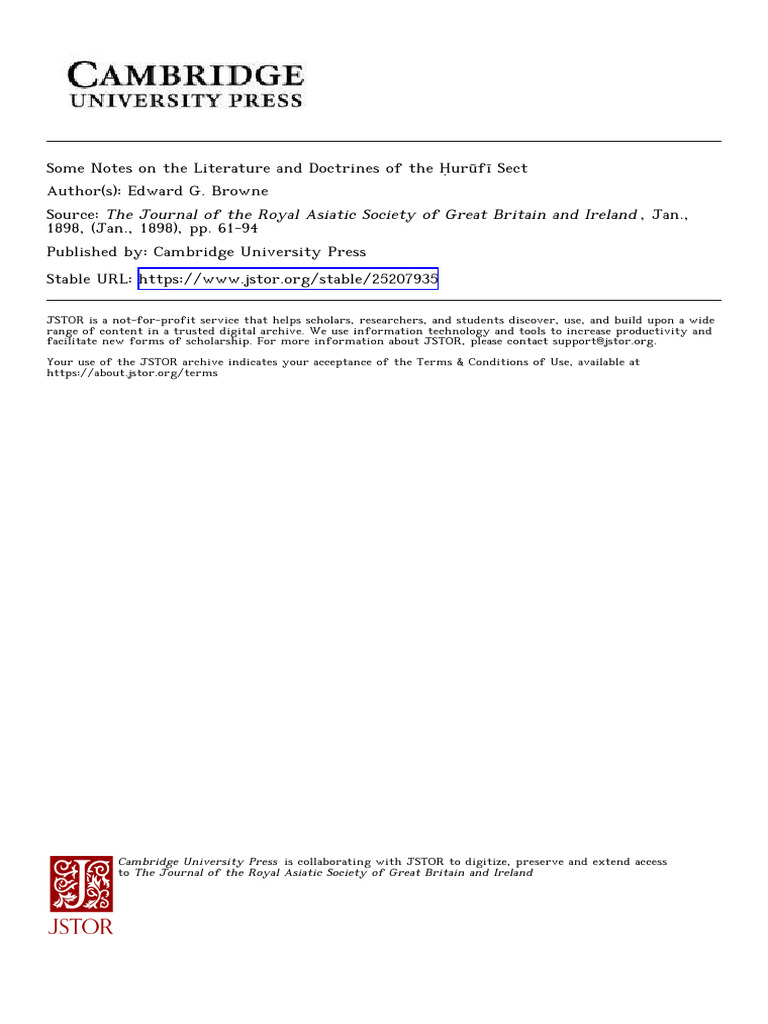 hurufi2 | PDF | Religious Belief And Doctrine