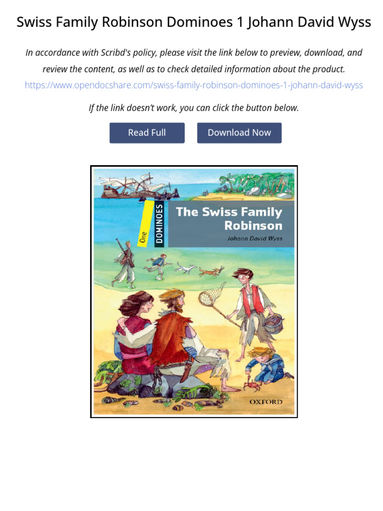 Swiss Family Robinson Dominoes 1 Johann David Wyss pdf version | PDF