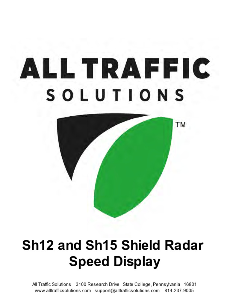 Shield 12 & 15 Radar Speed Display Guide | PDF | Electrical Connector ...