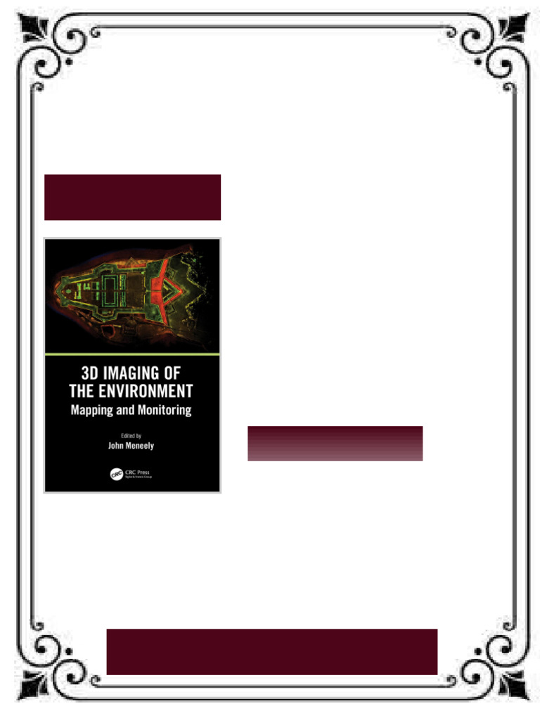 3D Imaging of the Environment: Mapping and Monitoring 1st Edition John ...