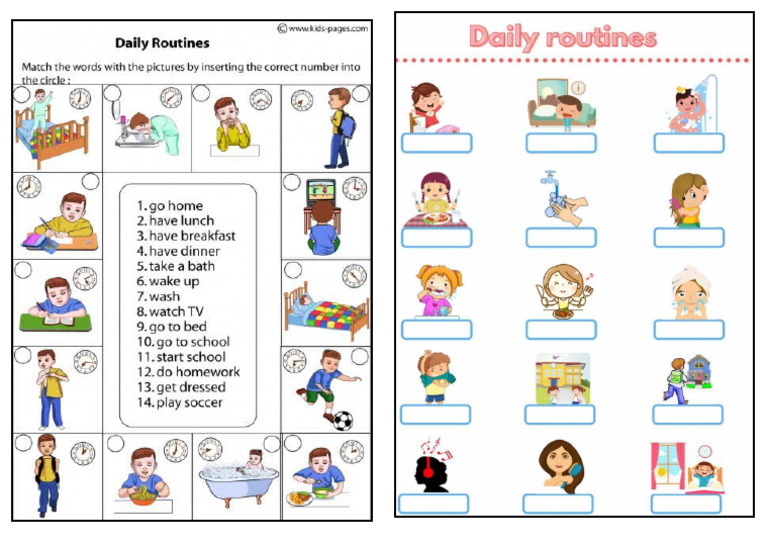 Daily Routines | PDF