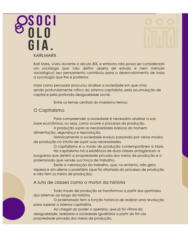 Apostila Karl Marx.pdf_20251116_194156_0000-1 | PDF | Karl Marx ...