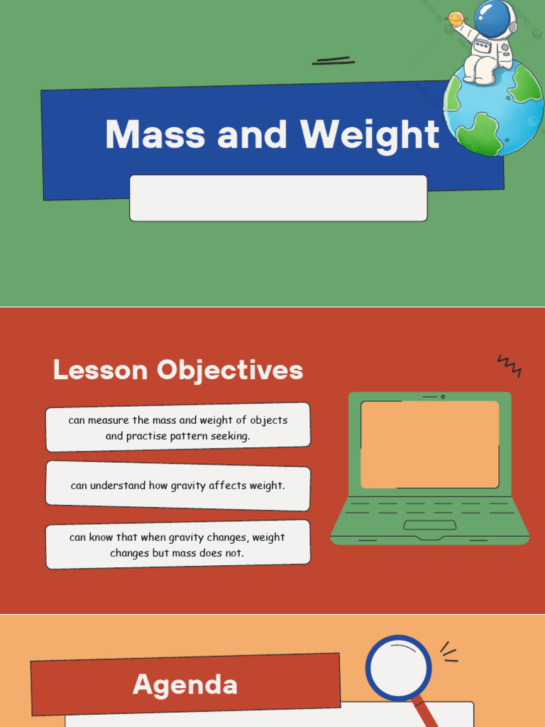 Mass and Weight | PDF | Weight | Mass