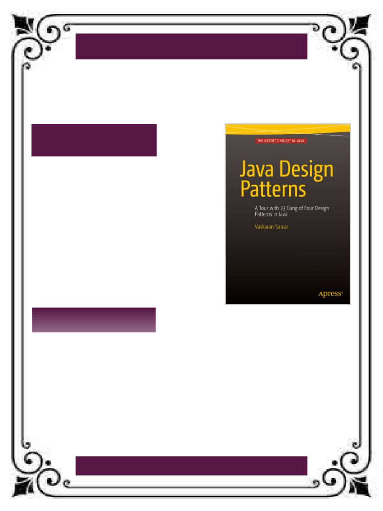 Java Design Patterns a tour of 23 gang of four design patterns in Java ...