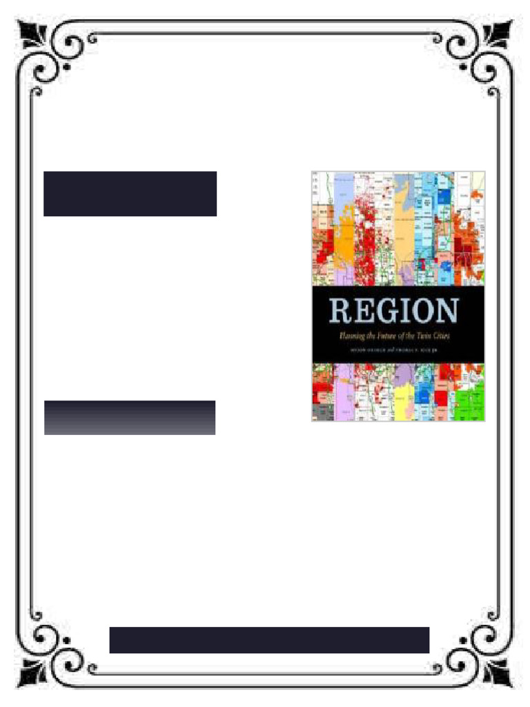 Region Planning the Future of the Twin Cities 1st Edition Myron Orfield ...