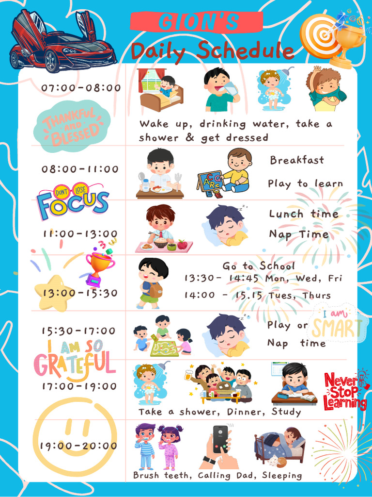 Gion Daily Routine | PDF