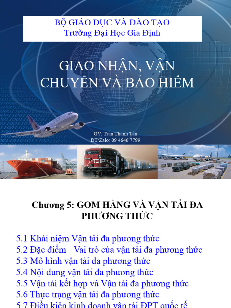Chương 5 - Gom Hàng Và VTDPT | PDF
