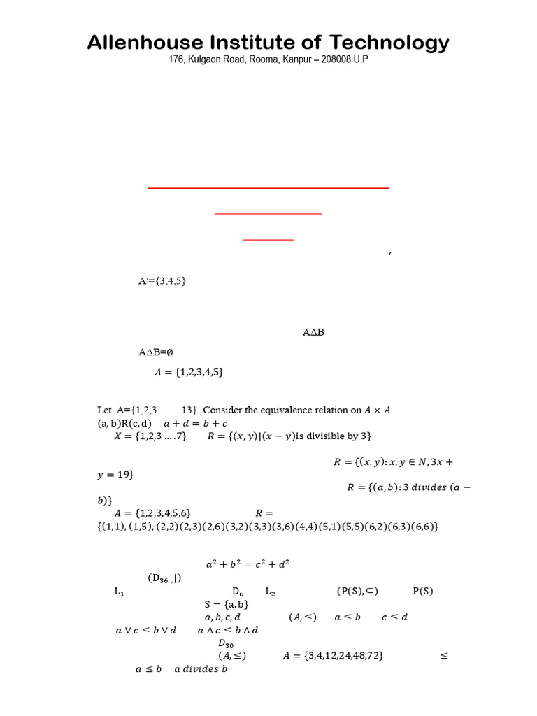 Question Bank-DSTL (BCS 303) - 2025-26) | PDF | Group (Mathematics ...