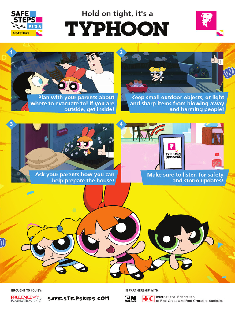 Safety Card Disasters Typhoon | PDF