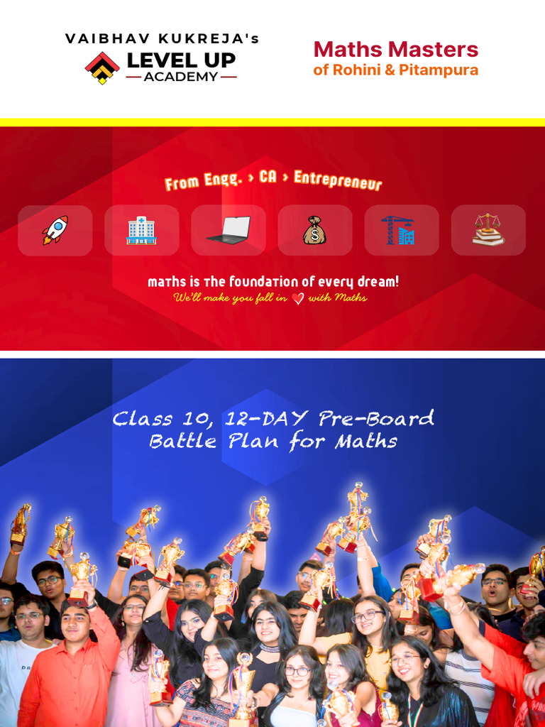 10th - 12-Day Battle Planner (STD) | PDF | Quadratic Equation | Mathematics
