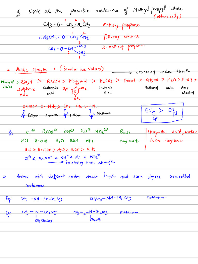 Chem Notes Dec 29 | PDF