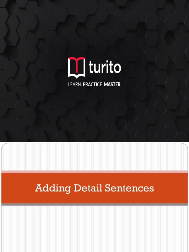 ADDING DETAILS TO A SENTANCE Grade 5 | PDF