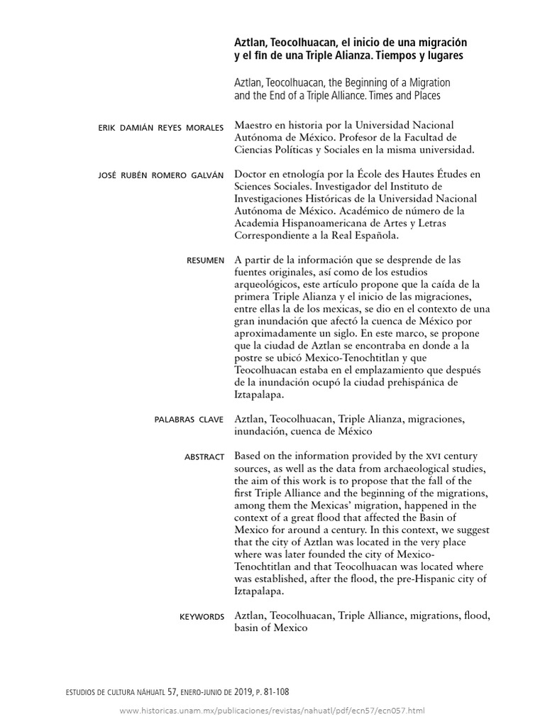 Aztlan | PDF | México | Mesoamérica