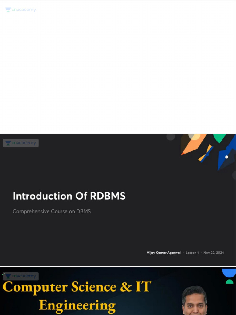 Introduction of RDBMS With Anno | PDF