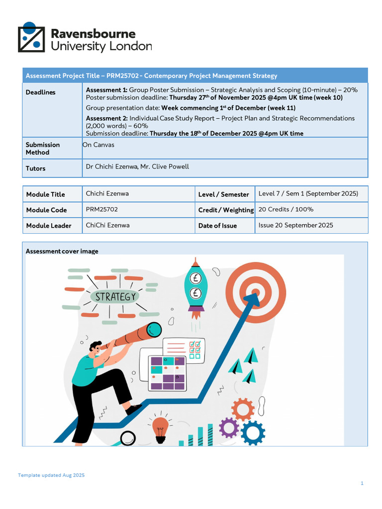 Assessment 1 & 2 Brief - Final | PDF