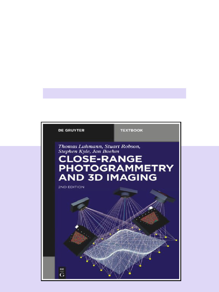 (Ebook) Close-Range Photogrammetry and 3D Imaging by Thomas Luhmann ...