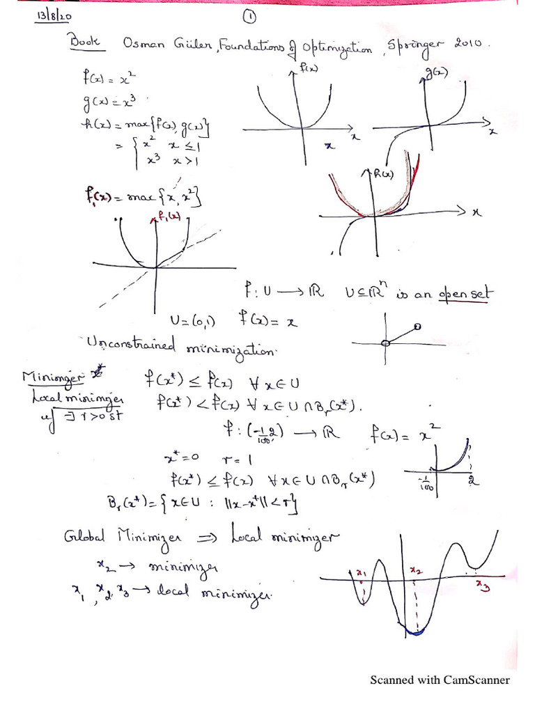 MP (Theory), Non Linear Programming Delhi University | PDF | Set ...