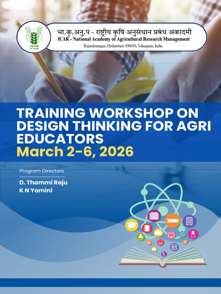 Design Thinking Workshop for Agri Educators | PDF | Design Thinking ...